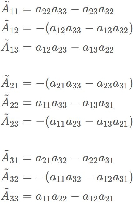 How to find the inverse matrix of a 3x3 matrix - SEMATH INFO