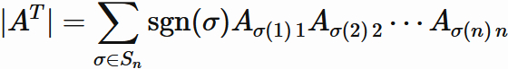 Transpose of a matrix - properties and formulas - - SEMATH INFO